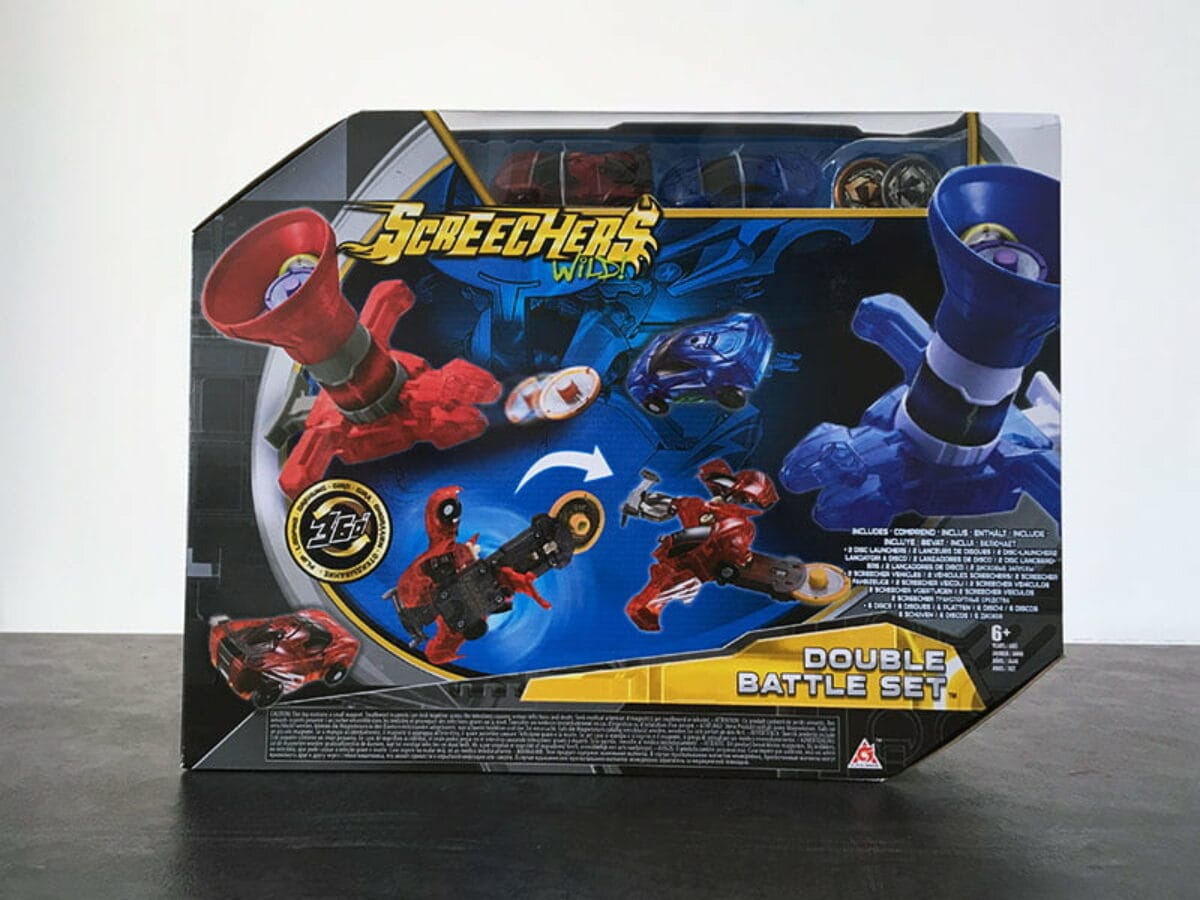 Battle set pour véhicules Screechers Wild (Auldey – Alpha Group) – Jooniz