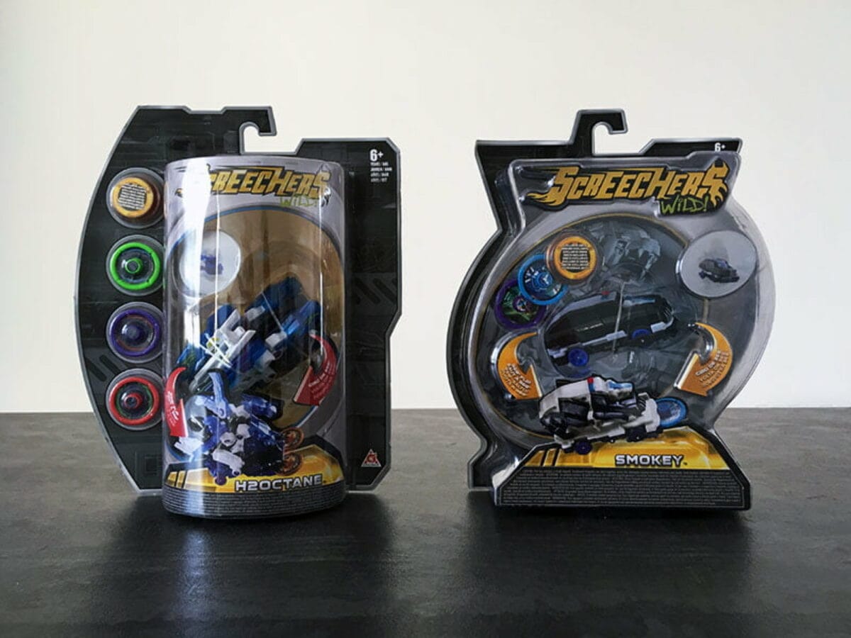 Battle set pour véhicules Screechers Wild (Auldey – Alpha Group) – Jooniz