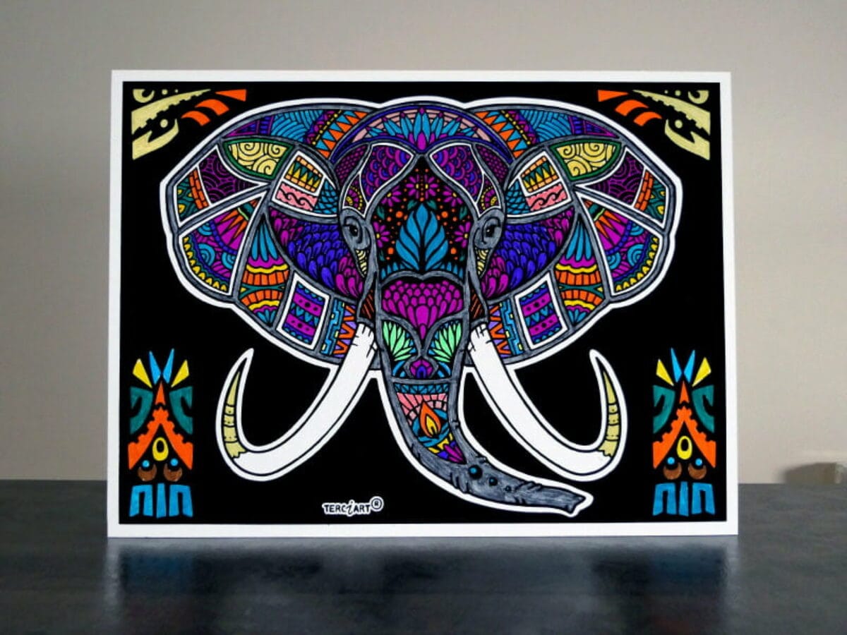 Coloriage en velours (Terciart) – Jooniz