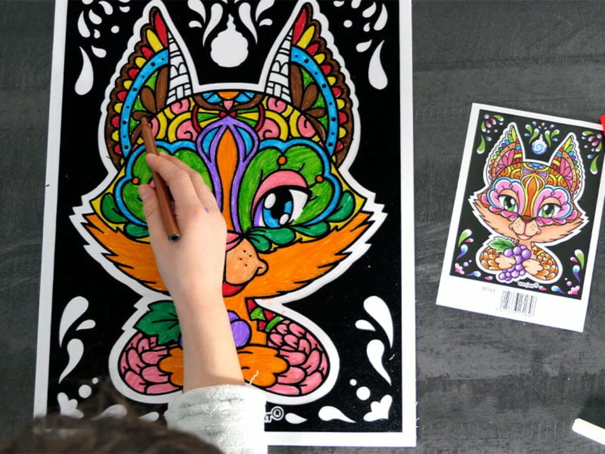 Coloriage en velours (Terciart) – Jooniz