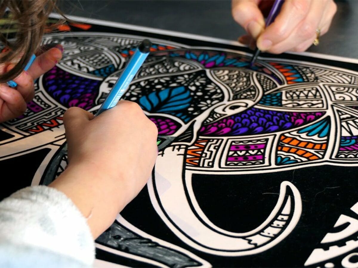 Coloriage en velours (Terciart) – Jooniz